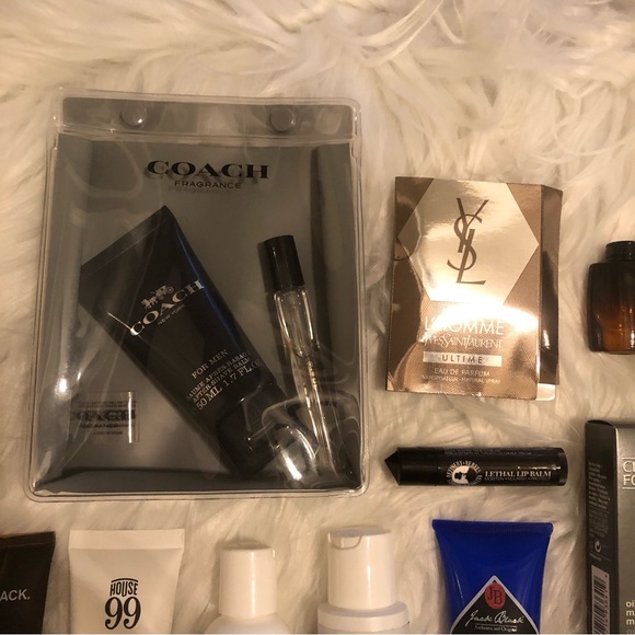 Coach | Grooming | Mens Grooming Samples Coach Prada Black Mont Blanc ...